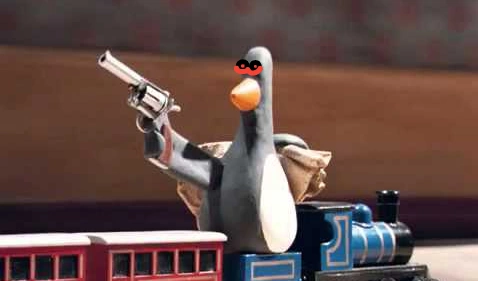 Wallace And Gromit Train Chase