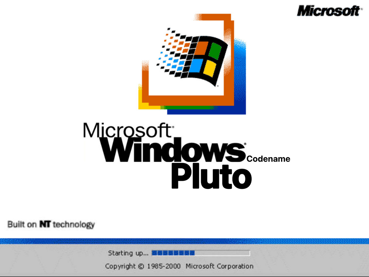 Windows Codename Pluto Spinpasta Wiki Fandom