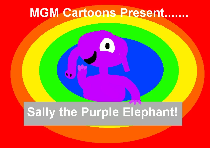 Sally the purple elephant | Spinpasta Wiki | Fandom