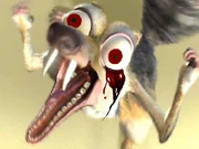 Ice Age 2 The Meltdown: Scrat Vs Piranha's (Deleted Version ...