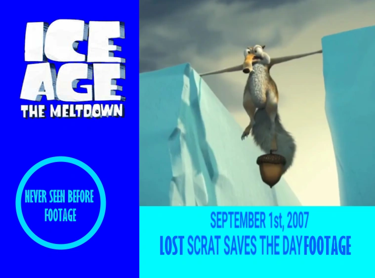 Ice Age 2 - Lost Scrat Saves The Day scene | Spinpasta Wiki | Fandom