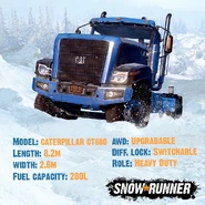 Caterpillar CT680 | Spintires Wiki | Fandom