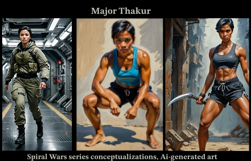 Major Thakur | The Spiral Wars Series, by Joel Shepherd Wiki | Fandom