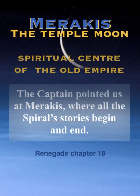 Merakis | The Spiral Wars Series, by Joel Shepherd Wiki | Fandom