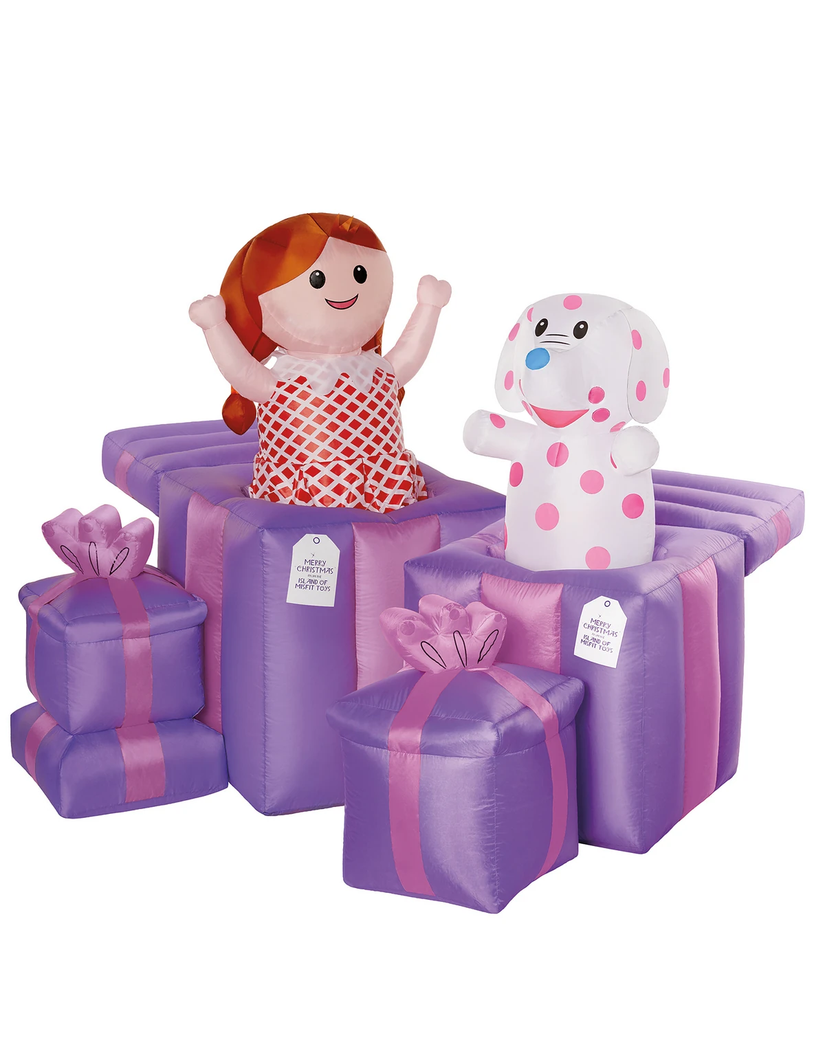 Misfit Doll & Misfit Elephant Animated Inflatable | Spirit Christmas Wiki | Fandom