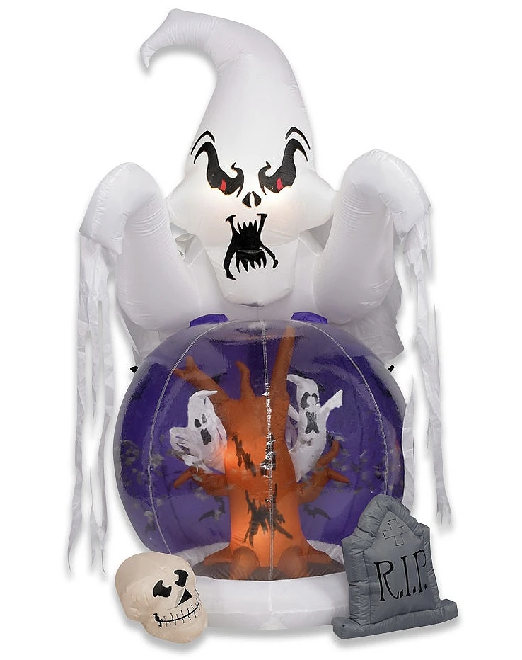 Ghost with Dead Tree Globe Inflatable | Spirit Halloween Wikia | Fandom