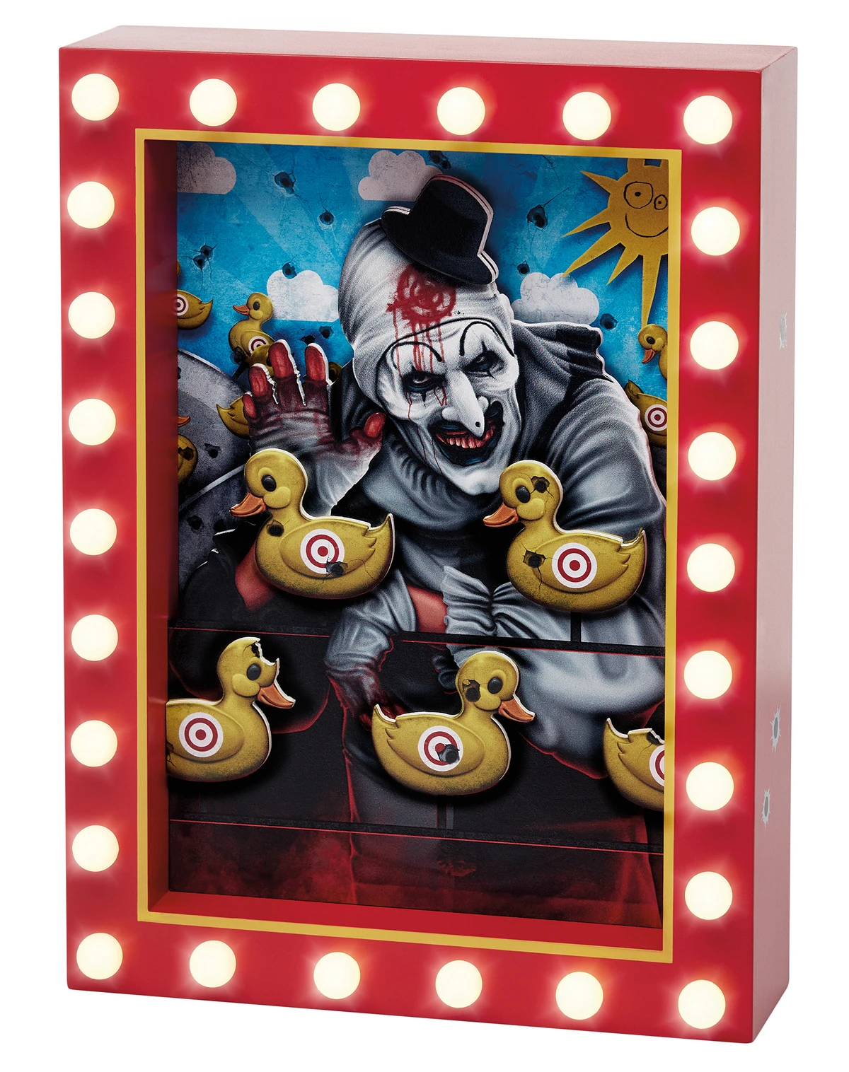 Light-Up Art the Clown Bullseye Sign | Spirit Halloween Wikia | Fandom