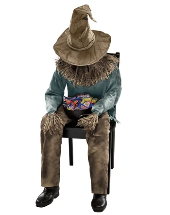 Scary Sitting Scarecrow | Spirit Halloween Wikia | Fandom