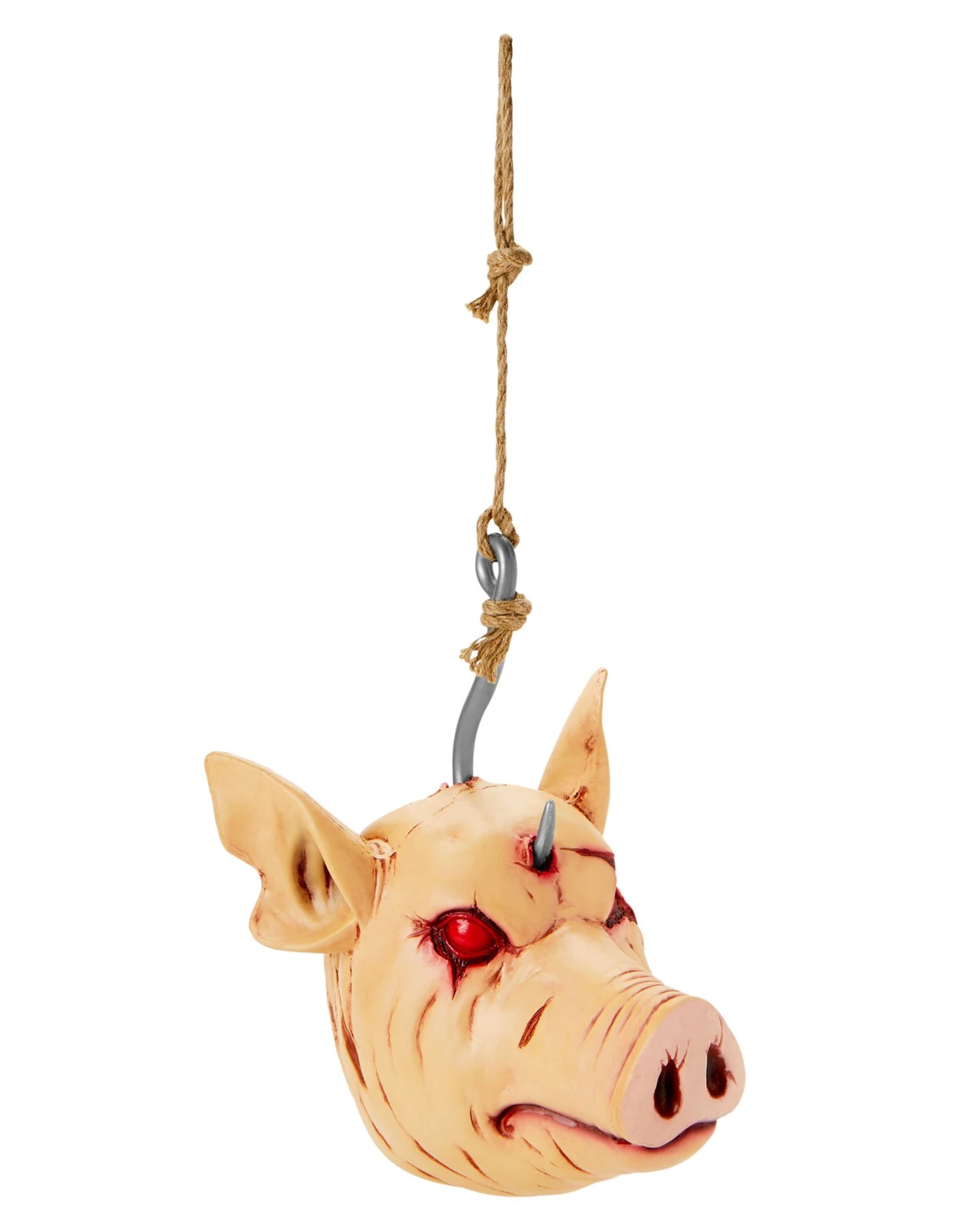 Hanging Severed Pig Head | Spirit Halloween Wikia | Fandom