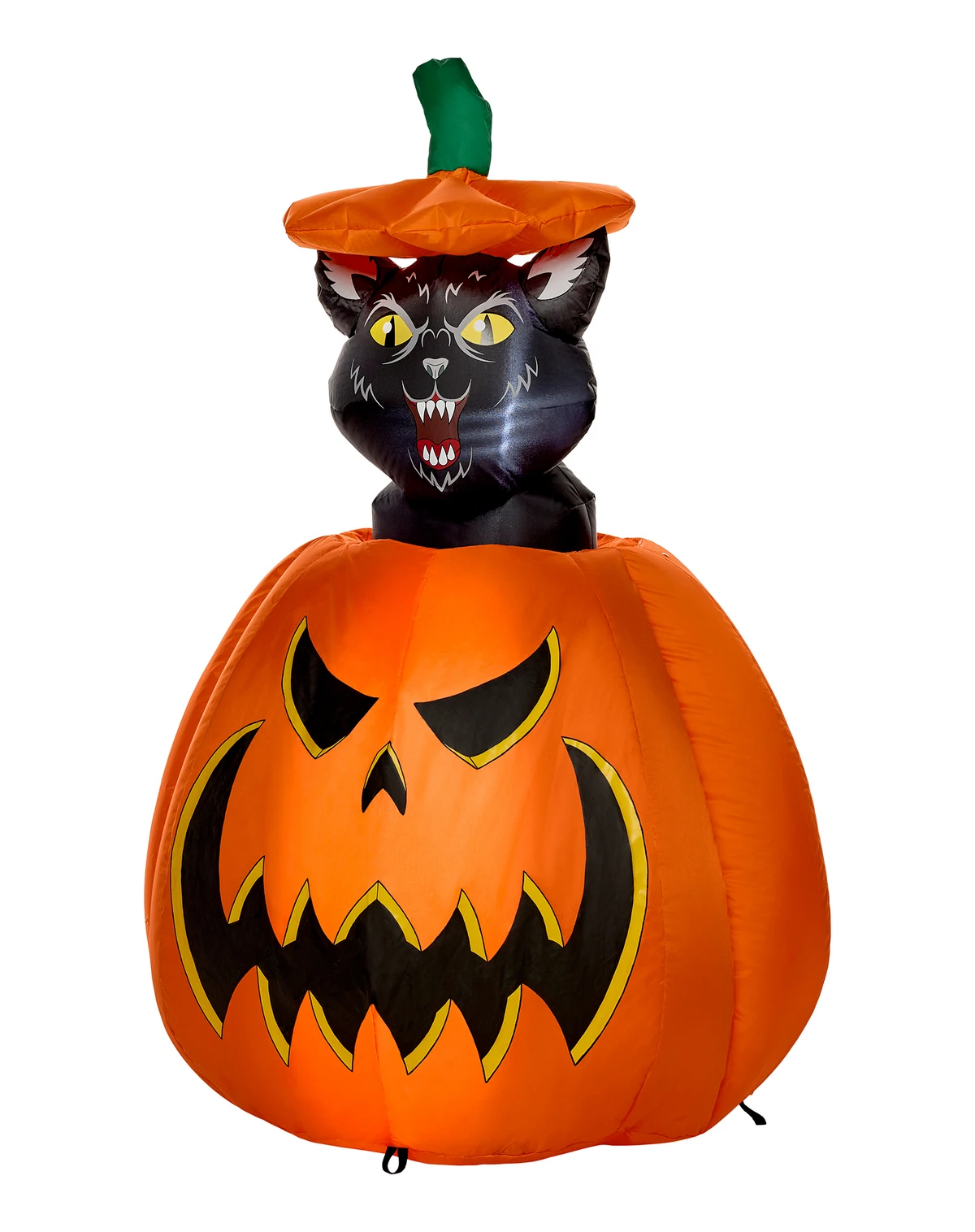 3 Ft 7 In Animated Rising Pumpkin Cat Inflatable | Spirit Halloween ...