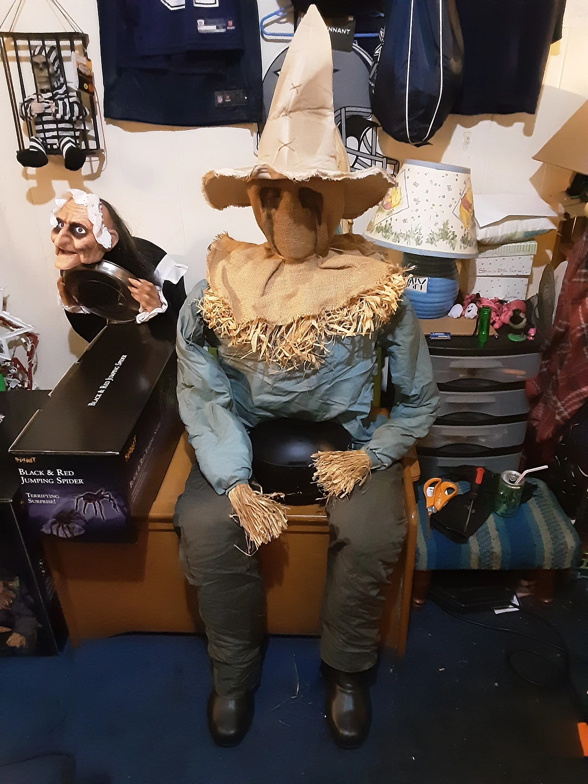 User blog:Branimatronic2/Sitting Scarecrow Animatronic Review | Spirit ...