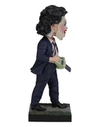 Leatherface Pretty Woman Mask Bobblehead Statue | Spirit Halloween ...