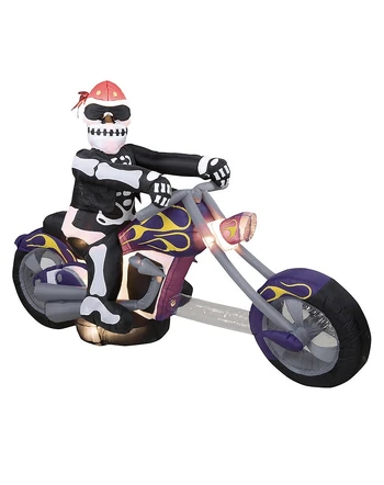 Crypt Keeper on Chopper Airblown Inflatable | Spirit Halloween Wikia ...