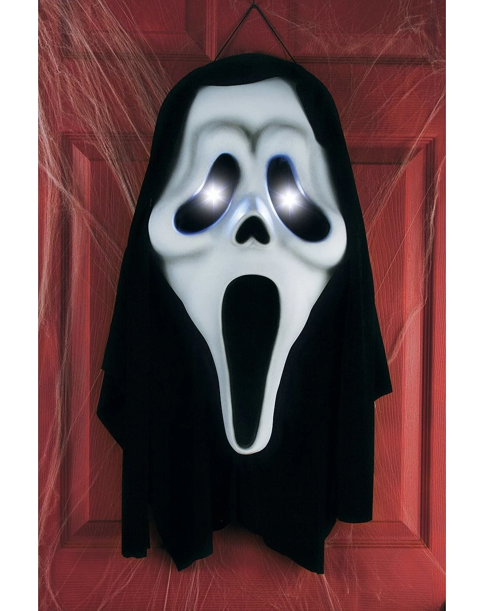 Ghost Face Liteup Door Plaque | Spirit Halloween Wikia | Fandom