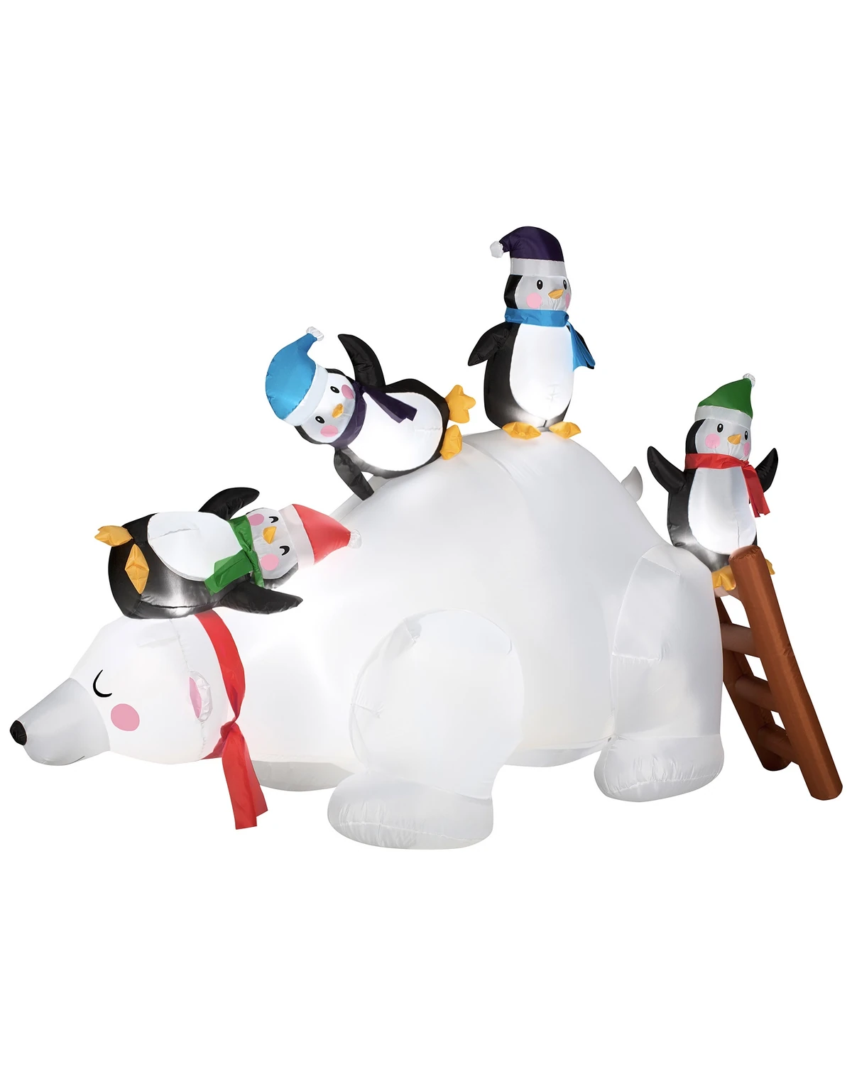 Polar Bear and Penguin Friends Inflatable | Spirit Halloween Wikia | Fandom
