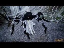 Motion Activated Jumping Spider Decoration Spirit Halloween Black ...