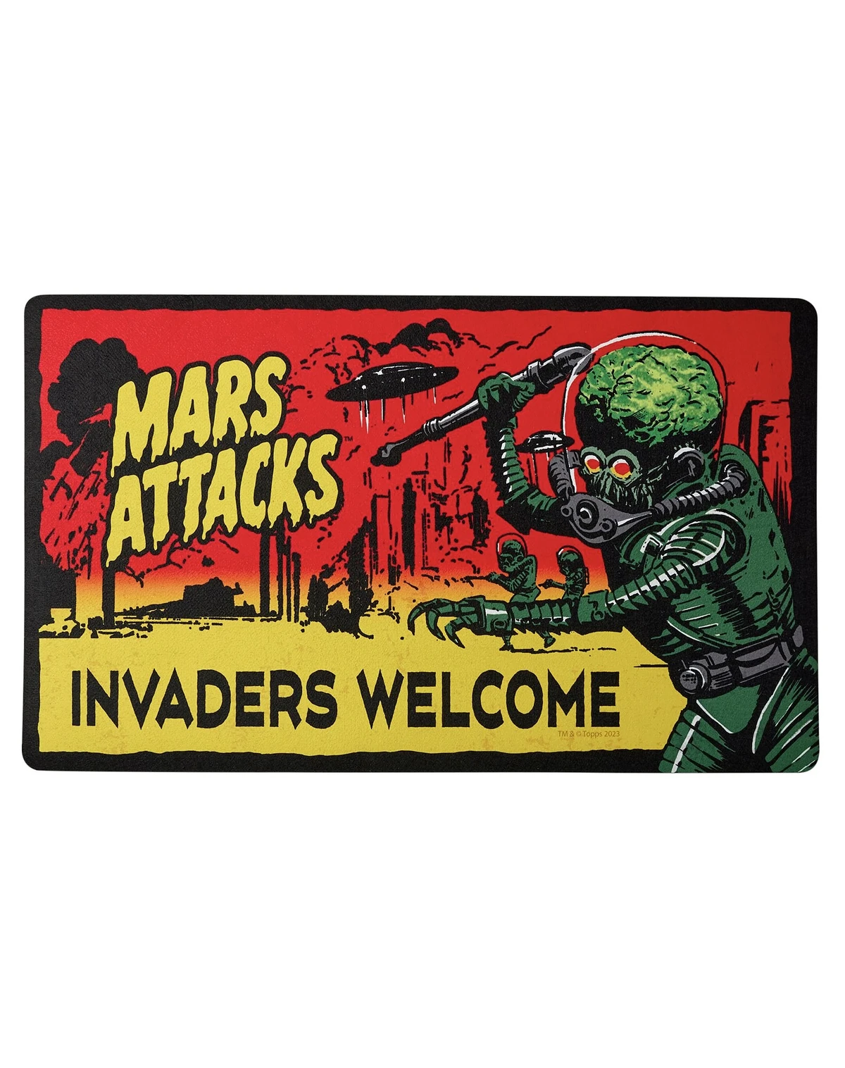 Invaders Welcome Doormat | Spirit Halloween Wikia | Fandom