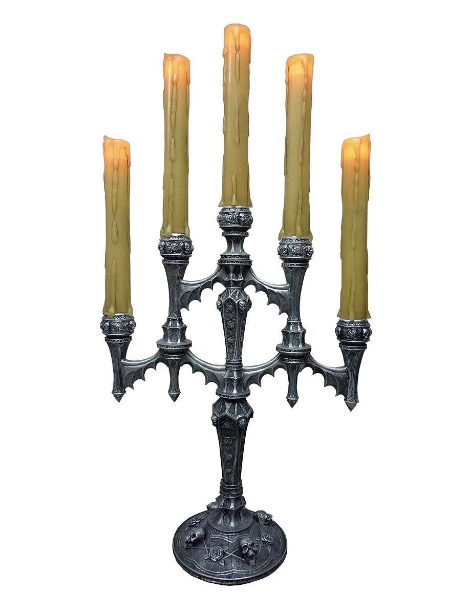 5-Piece Skull Rose Candelabra | Spirit Halloween Wikia | Fandom