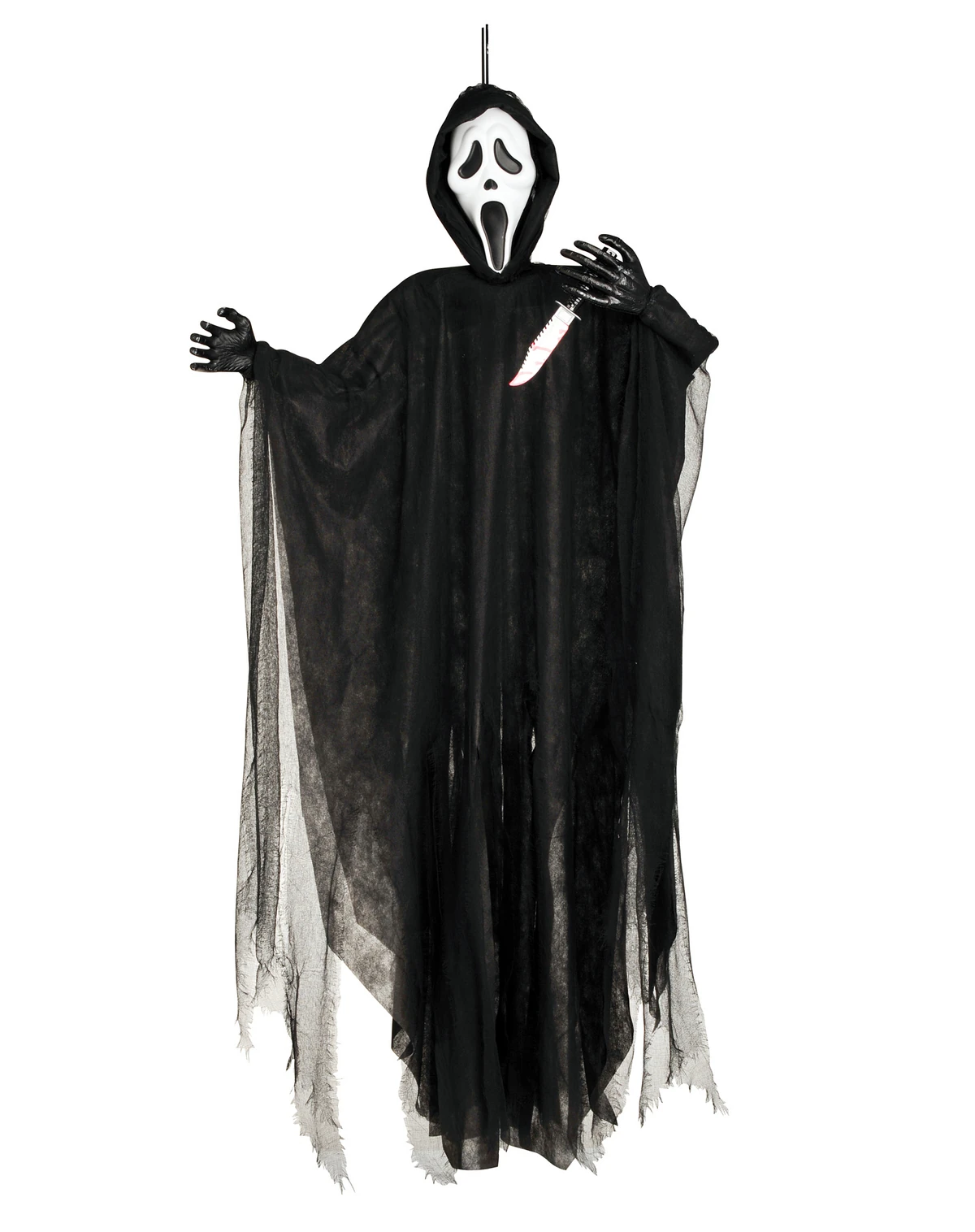 Light-Up Ghostface Hanging Prop | Spirit Halloween Wikia | Fandom