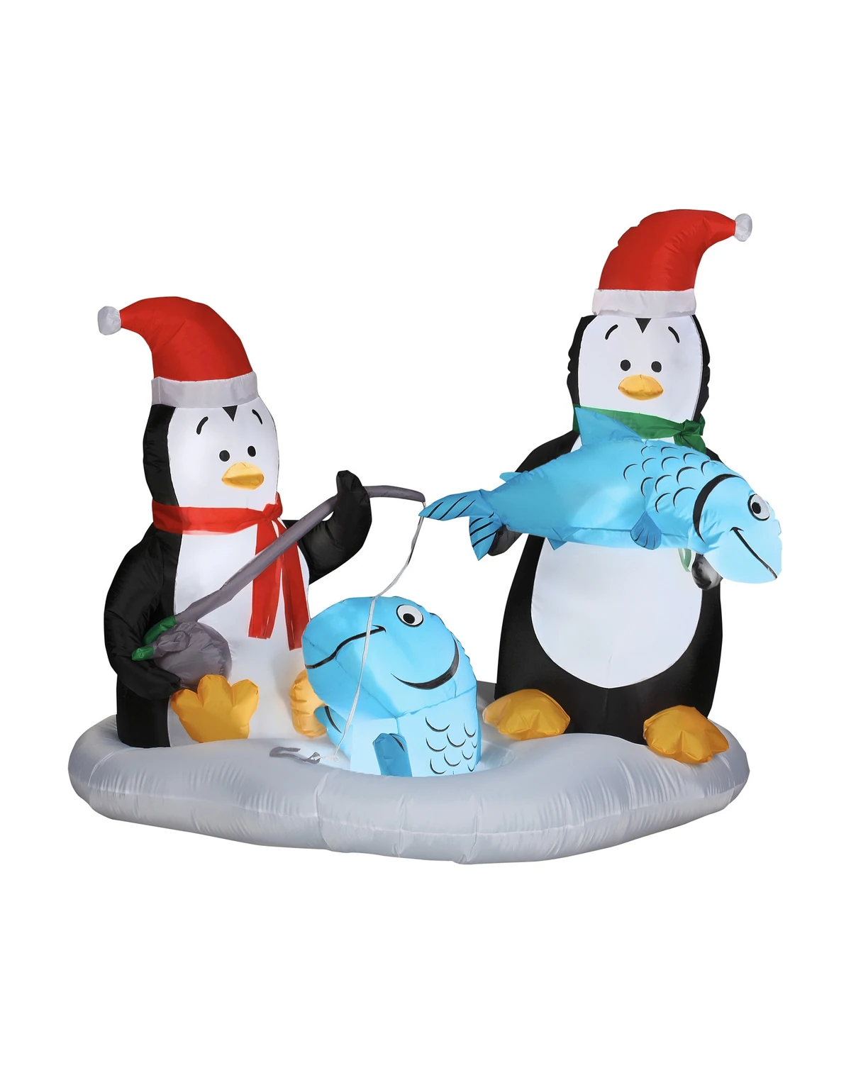 Penguins Ice Fishing Airblown Inflatable | Spirit Halloween Wikia | Fandom