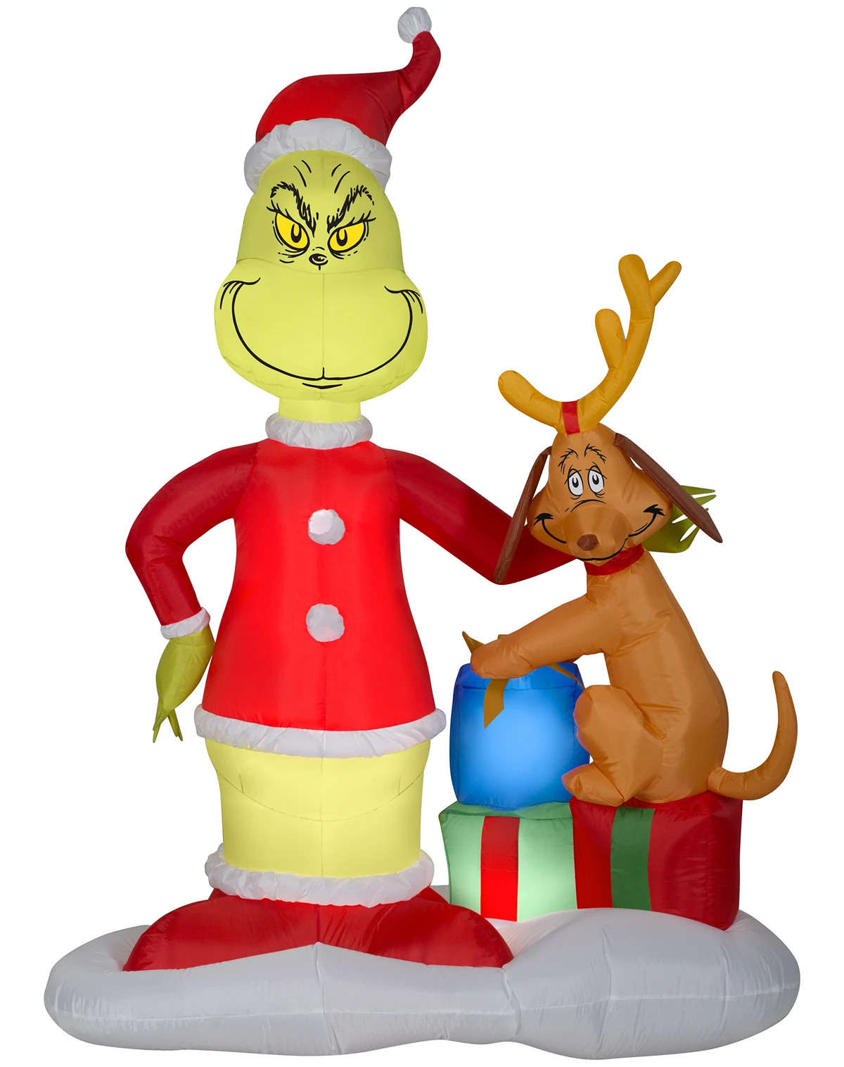 The Grinch and Max Presents Inflatable | Spirit Halloween Wikia | Fandom
