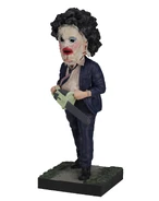 Leatherface Pretty Woman Mask Bobblehead Statue | Spirit Halloween ...