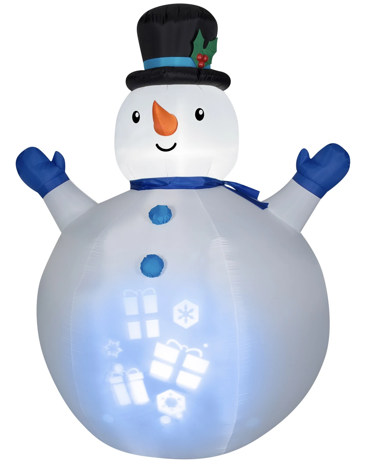 Panoramic Projection Snowman Inflatable | Spirit Halloween Wikia | Fandom