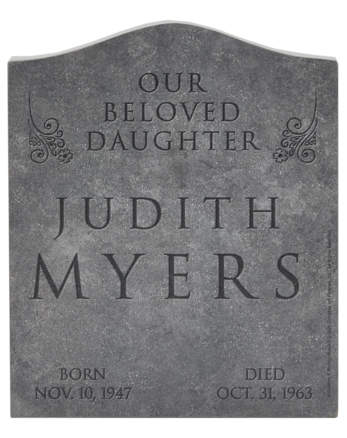 Judith Myers Tombstone | Spirit Halloween Wikia | Fandom