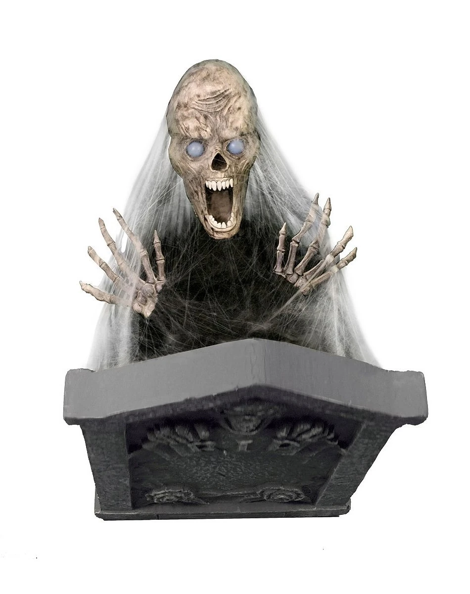 Jumping Skull with Tombstone | Spirit Halloween Wikia | Fandom