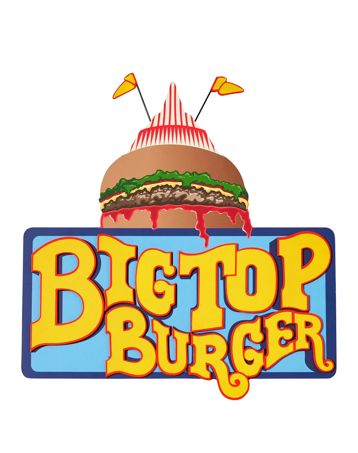 Killer Klowns From Outer Space Big Top Burger Sign | Spirit Halloween ...