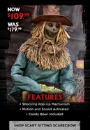Scary Sitting Scarecrow | Spirit Halloween Wikia | Fandom