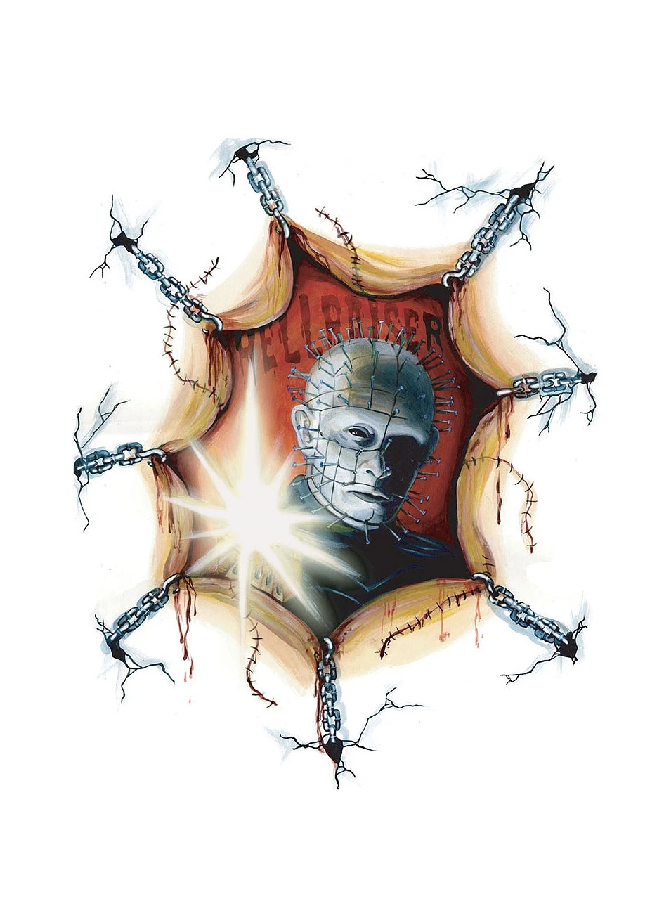 Pinhead Spooky Scene Window Cling | Spirit Halloween Wikia | Fandom