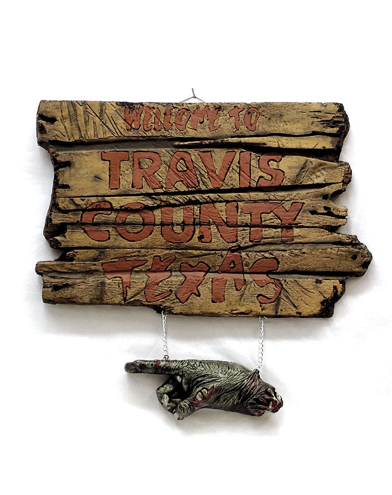 Travis County Texas Wall Sign | Spirit Halloween Wikia | Fandom