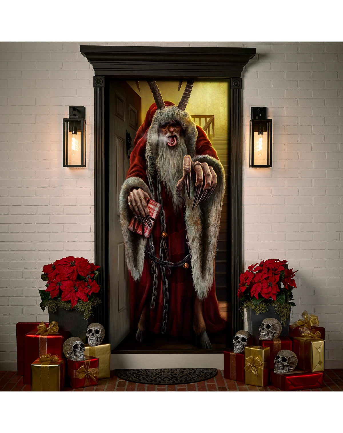 Krampus Door Cover | Spirit Halloween Wikia | Fandom