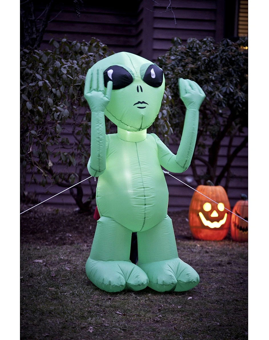 5' Inflatable Alien Character | Spirit Halloween Wikia | Fandom