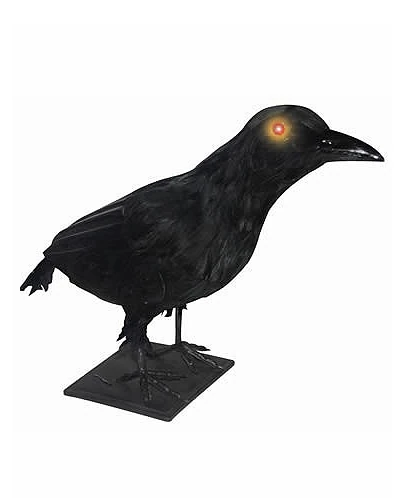 Haunted Crow With Light Up Eyes and Sound | Spirit Halloween Wikia | Fandom