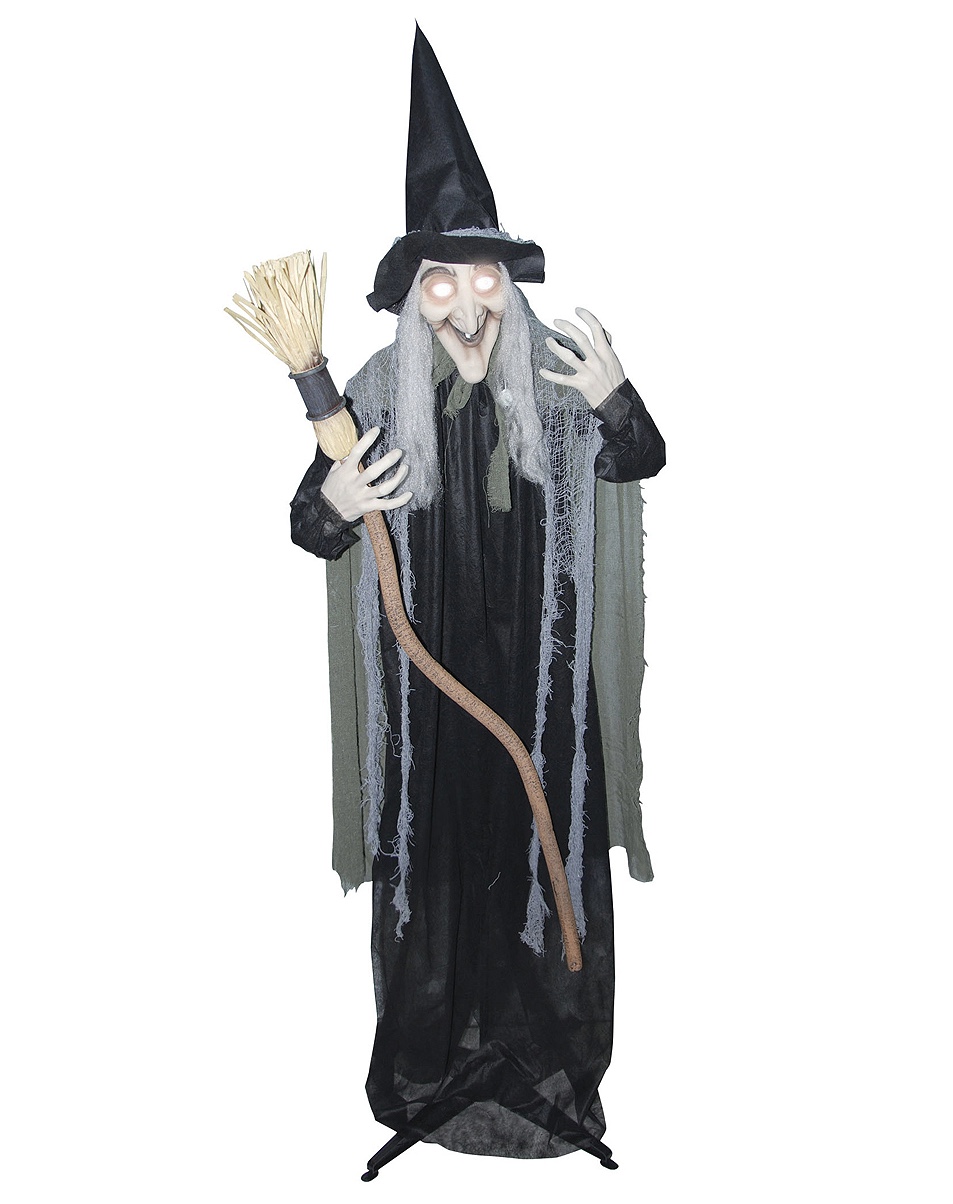 6ft Standing Animated Witch | Spirit Halloween Wikia | Fandom