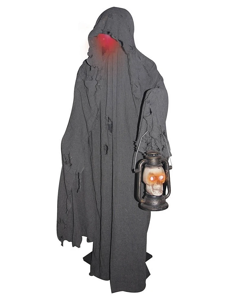 Lifesize Faceless Reaper With Lantern | Spirit Halloween Wikia | Fandom