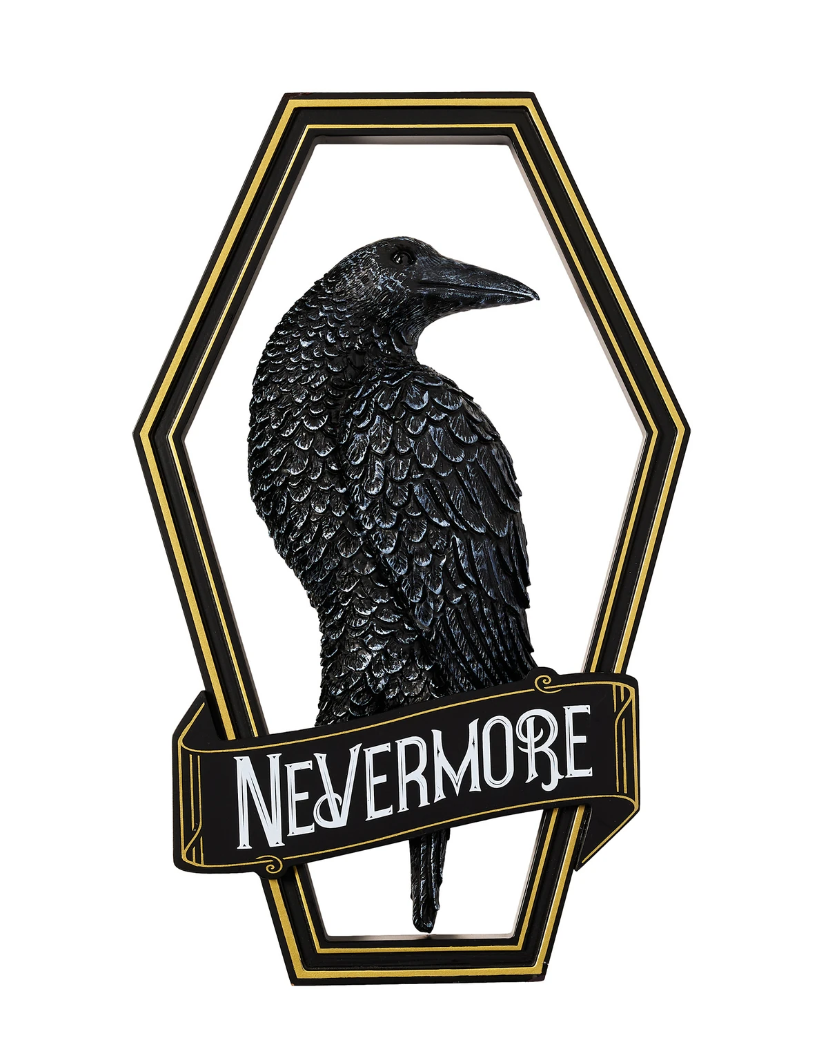 Gothic Noir Nevermore Raven Sign | Spirit Halloween Wikia | Fandom
