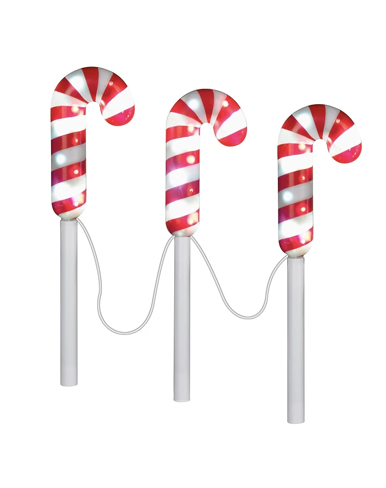 Candy Cane Lightshow Stakes | Spirit Halloween Wikia | Fandom