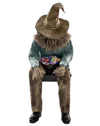 Scary Sitting Scarecrow | Spirit Halloween Wikia | Fandom