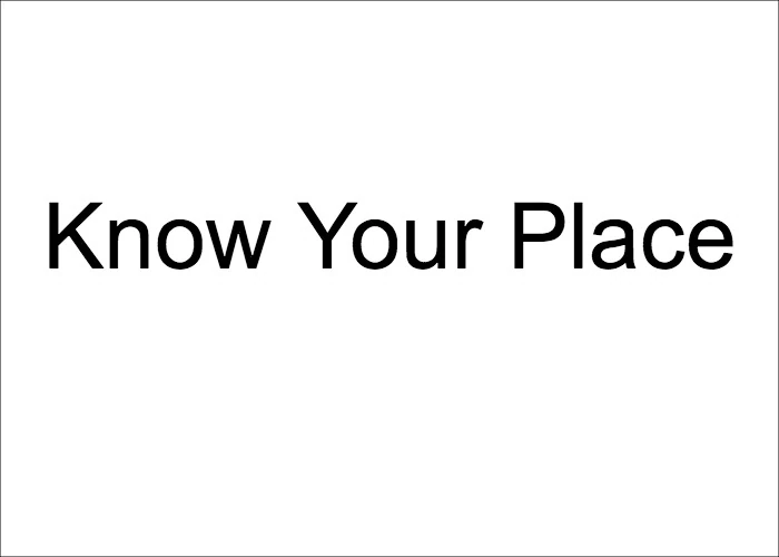 Know Your Place | Spirit Quest Wiki | Fandom