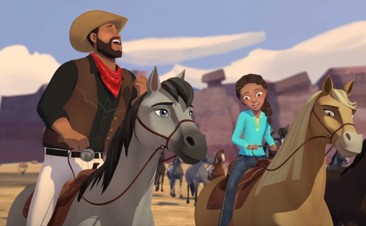 A Hundred Mustangs on the Open Range | Spirit Wiki | Fandom