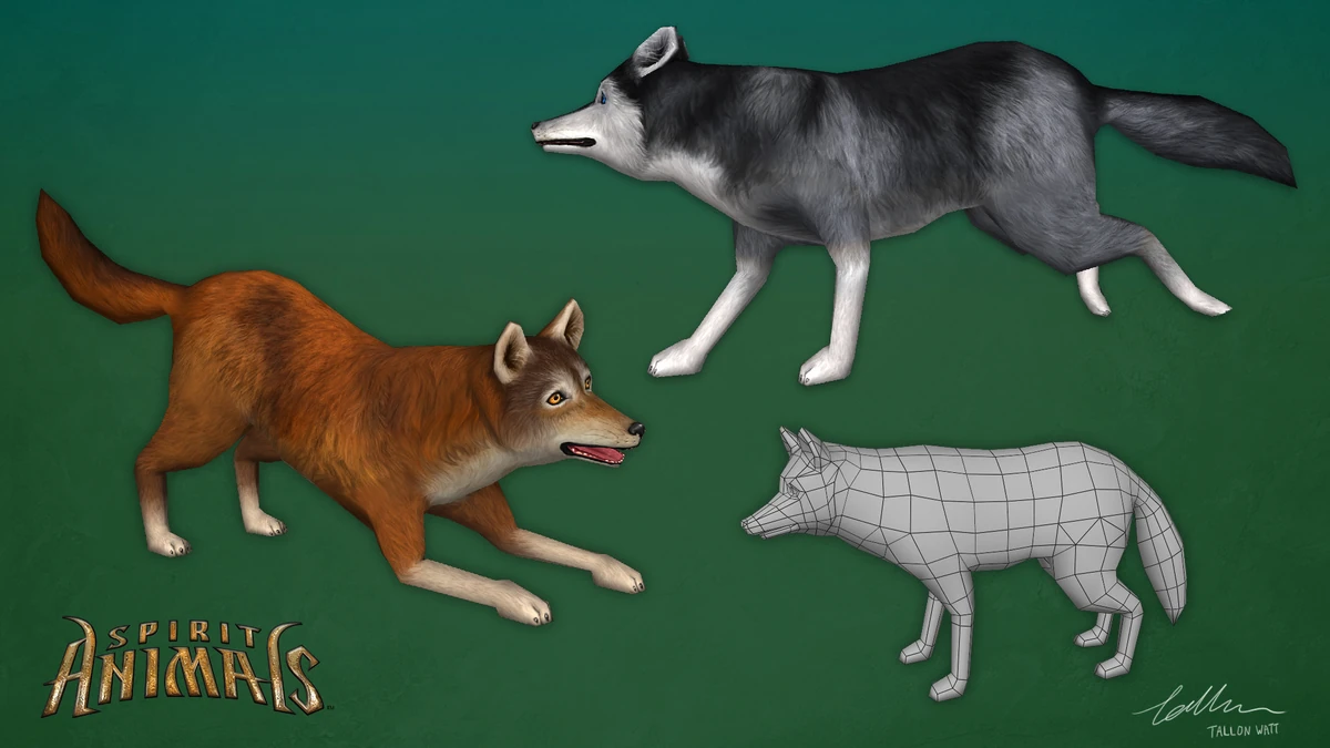 Red Wolf | Spirit Animals Wiki | Fandom