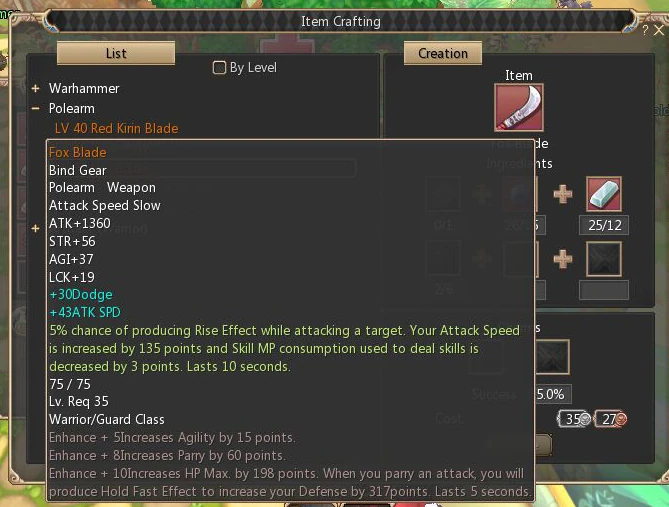 Fox Blade | Spirit.Tales Wiki | Fandom