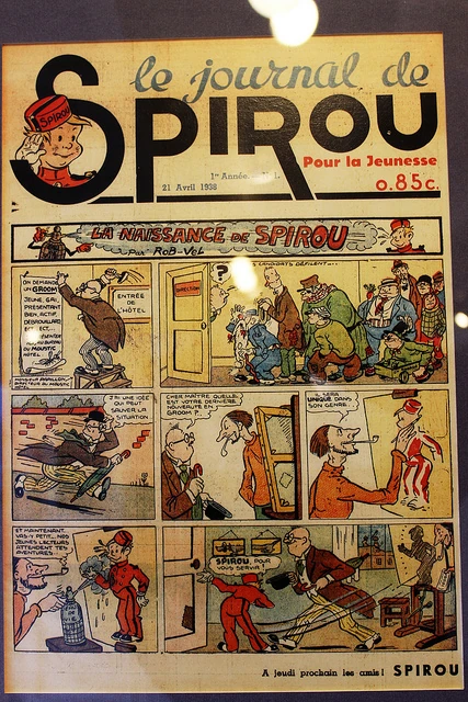 La naissance de Spirou | Spiroupédia | Fandom