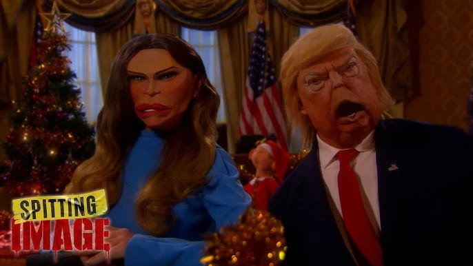 Christmas Carols with Melania Trump | Spitting Image Wiki | Fandom