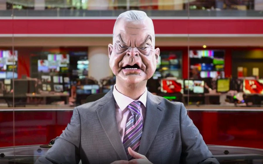 Huw Edwards | Spitting Image Wiki | Fandom