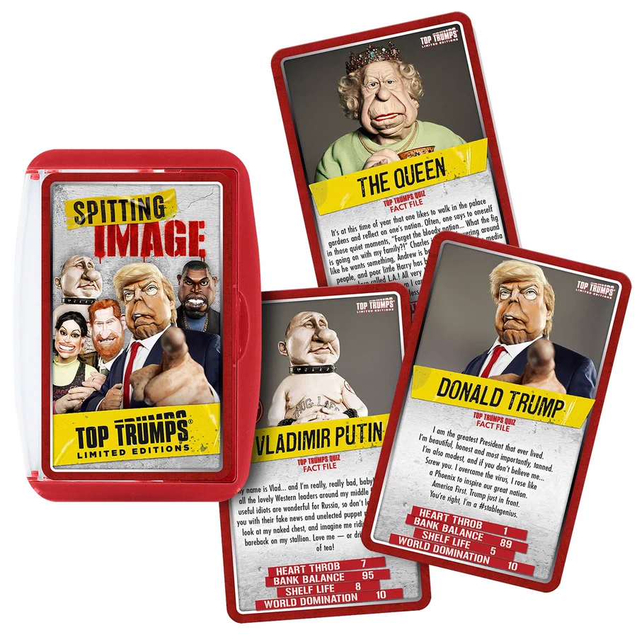 Top Trumps Playing Cards | Spitting Image Wiki | Fandom