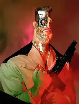 Arnold Schwarzenegger | Spitting Image Wiki | Fandom